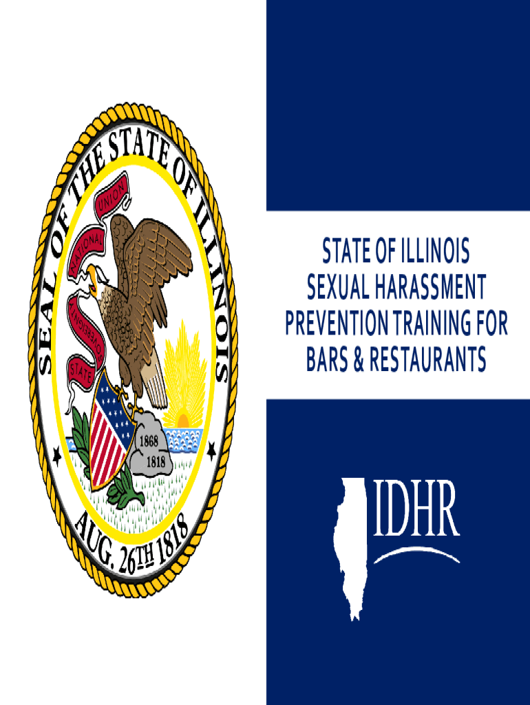 Fillable Online State of Illinois-IDHR Sexual Harassment Prevention ...
