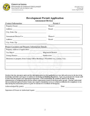 Fillable Online Amusement Devices Application Packet Fax Email Print ...