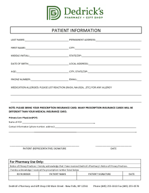 Fillable Online Health Insurance ID Cards Fax Email Print - pdfFiller