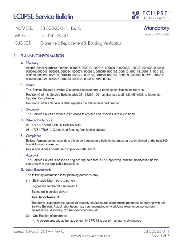 Fillable Online Service Bulletins and Airworthiness Directives Fax ...