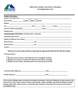 Fillable Online New Driving School Application Packet Fax Email Print ...