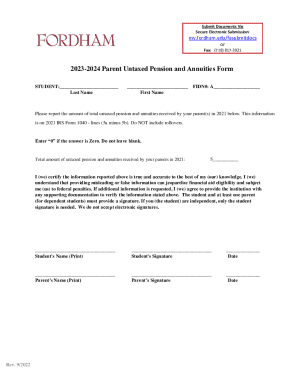 Fillable Online 2022-2023 Tax Deferred Pension Form Fax Email Print ...