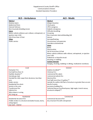 Fillable Online DHS-Wide EMS Basic Life Support (BLS) & Advanced ...