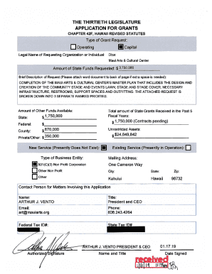 Fillable Online RFP 18-14APPlicant information form Fax Email Print ...