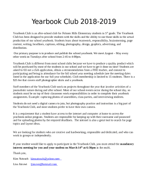 The yearbook club has 5 members returning from last year. ... Doc ...