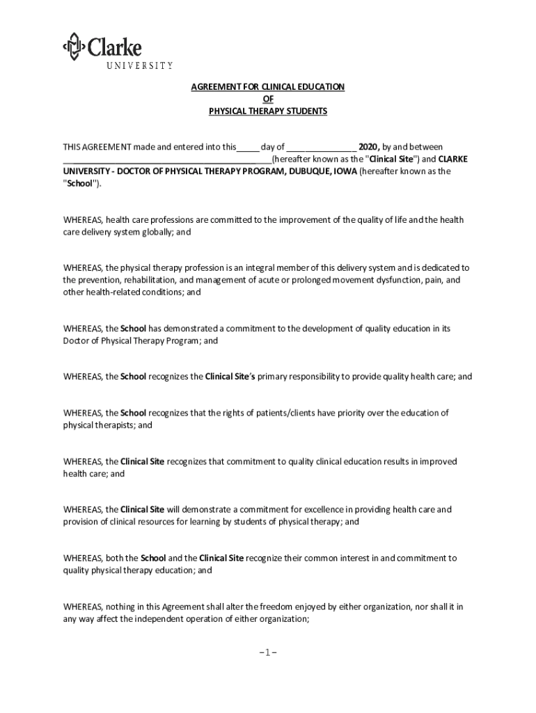 Fillable Online Clinical Education/Preceptor Forms Fax Email Print ...