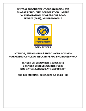 Fillable Online central procurement organisation (m.) Fax Email Print ...