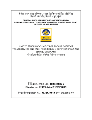 Fillable Online limited tender document for procurement of Fax Email ...