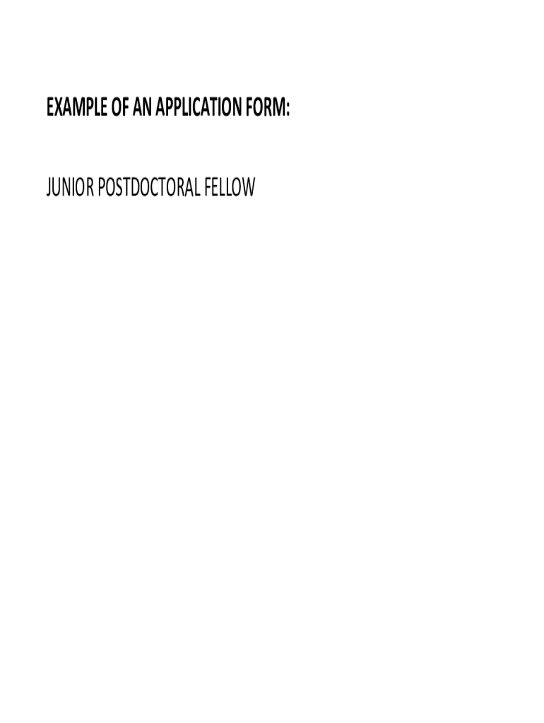 Fillable Online application-form-for-senior-postdoctoral-fellow ...