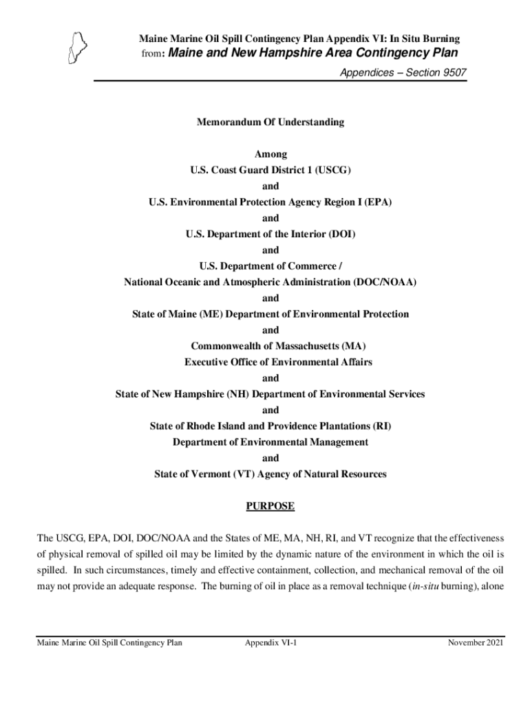 Fillable Online State oil contingency plan Fax Email Print - pdfFiller