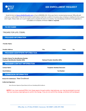 Fillable Online Electronic Remittance Advice ERA 835 - claimremedi ...