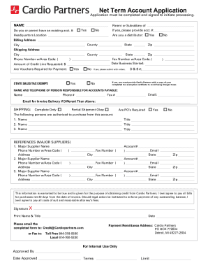 Fillable Online Dear Customer: Thank you for your request to open an ...