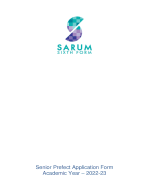 Fillable Online PREFECT APPLICATION FORM-2.pdf Fax Email Print - pdfFiller