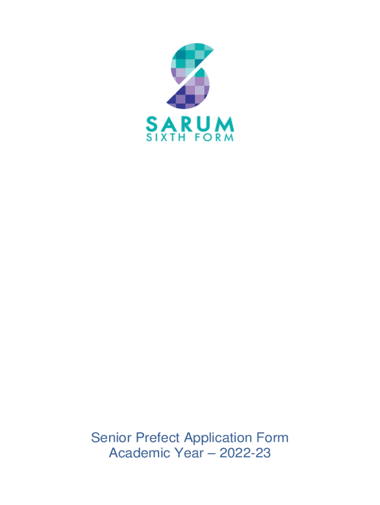 Fillable Online PREFECT APPLICATION FORM-2.pdf Fax Email Print - pdfFiller