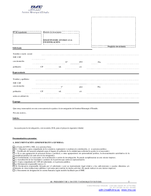Completable En línea apellidos y nombre/razn social cif/dni/nif n de expediente ... Fax Email ...