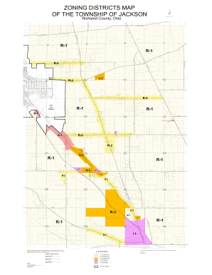 Fillable Online CITY OF JACKSON, OHIO Official Zoning District Map Fax ...