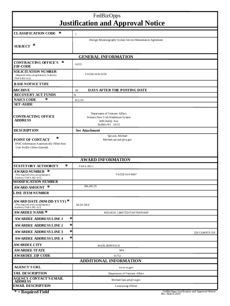 Acquisition Plan Action ID:VA528-16-AP-1519 Doc Template | pdfFiller