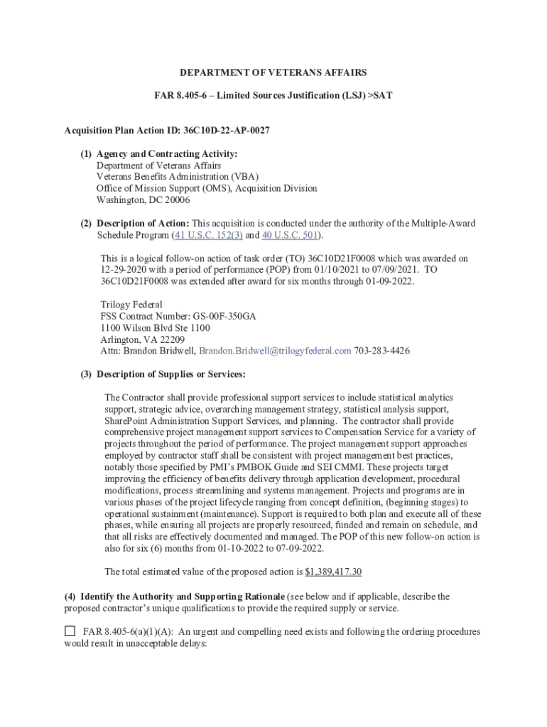 Fillable Online Part 808 - Required Sources of Supplies and Services ...