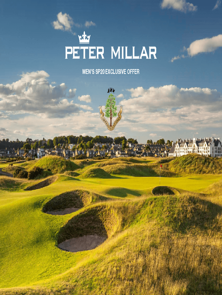 Fillable Online Men's Tour Championship Peter Millar Light Blue Knock ...