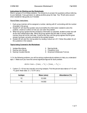 Fillable Online Discussion Sheet 2 Fax Email Print - pdfFiller