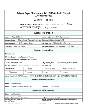 Fillable Online us/partners/prison-rape-elimination-act-(prea) Fax ...