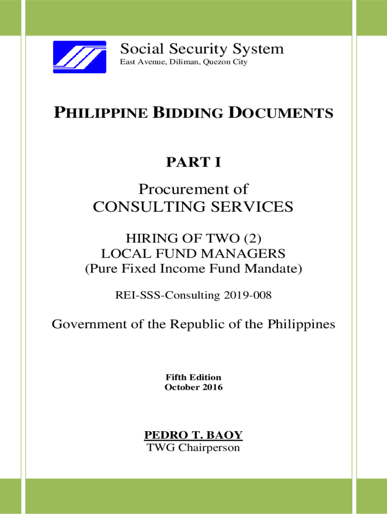 Fillable Online SSS - Social Security System - Purpose, Functions, and ...