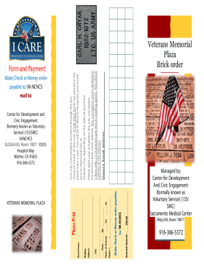 Fillable Online Brick order request. brick order request Fax Email ...