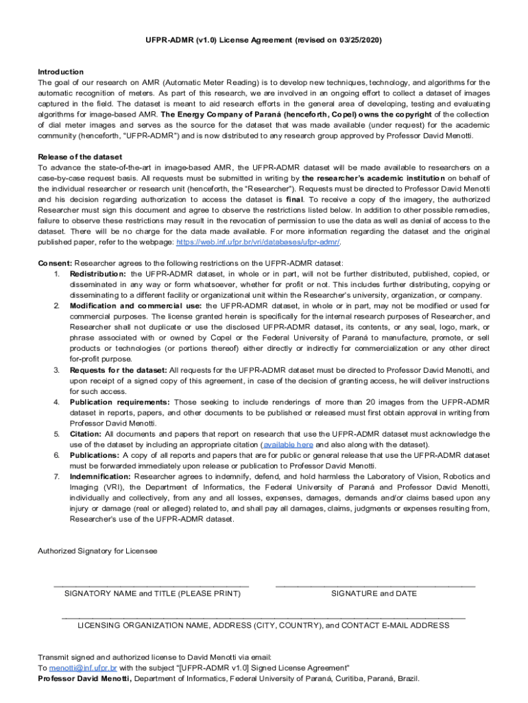 Fillable Online web inf ufpr Automatic Meter Reading (AMR) System and ...
