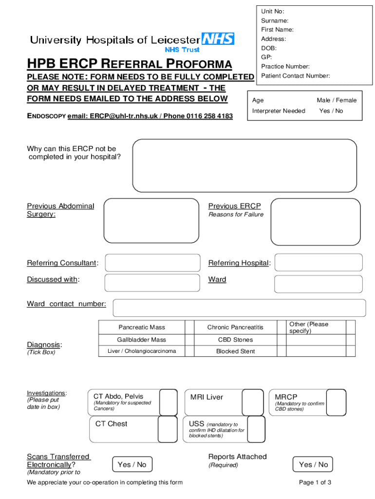 Fillable Online Inter-Hospital Referral Form to the Specialist ...