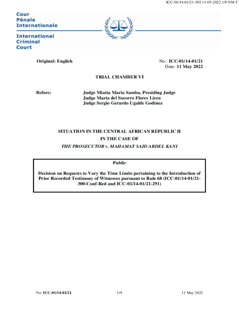 Fillable Online Judge Sergio Gerardo Ugalde Godnez Fax Email Print - pdfFiller