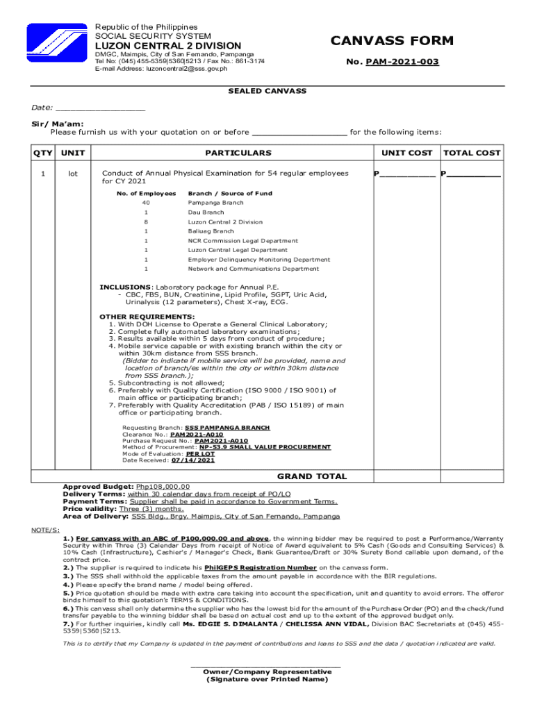 Fillable Online Sir/ Maam: Fax Email Print - pdfFiller