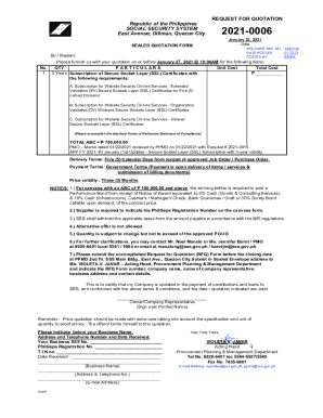 Fillable Online RFQ DRAFT.pdf Fax Email Print - pdfFiller