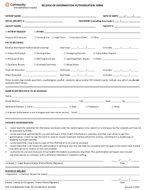 Fillable Online authorization-to-release-protected-health-information. ... Fax Email Print ...
