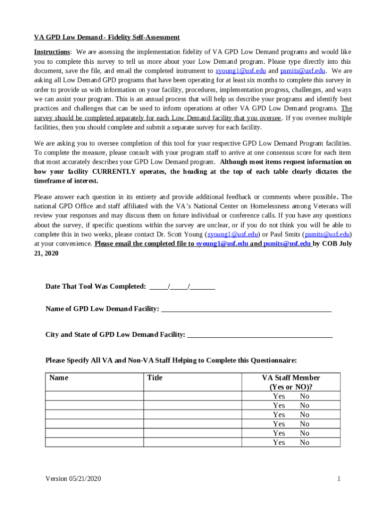 Grant and Per Diem ProgramVA Letters of Coordination Doc Template ...