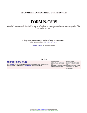 Fillable Online Form N-CSR Fax Email Print - pdfFiller