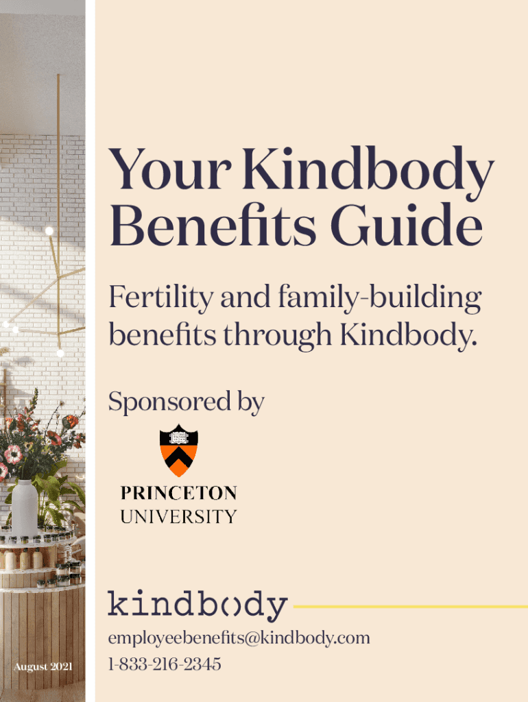 Fillable Online Kindbody Benefits Guide Fax Email Print - pdfFiller