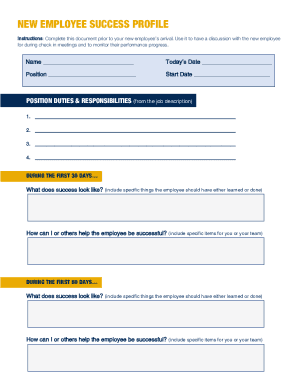 Fillable Online Employee First Day: Free Sample Agenda - Eddy Fax Email ...