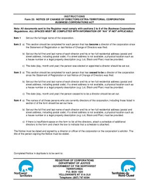 Remplissable En Ligne Form 27Annual ReturnBusiness Corporations Act ...