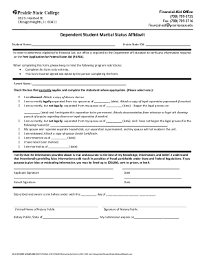 Fillable Online Financial Aid Forms and Brochures Fax Email Print - pdfFiller