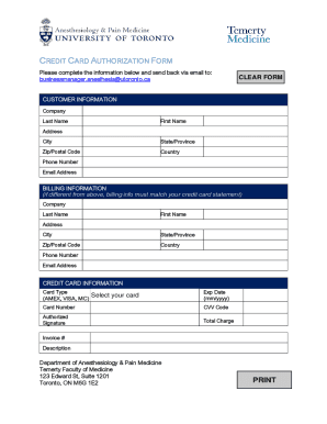 Fillable Online How to Create A Secure Credit Card Authorization Form ...