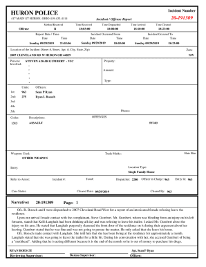 Fillable Online 910 Main St, Huron, OH 44839 Fax Email Print - pdfFiller