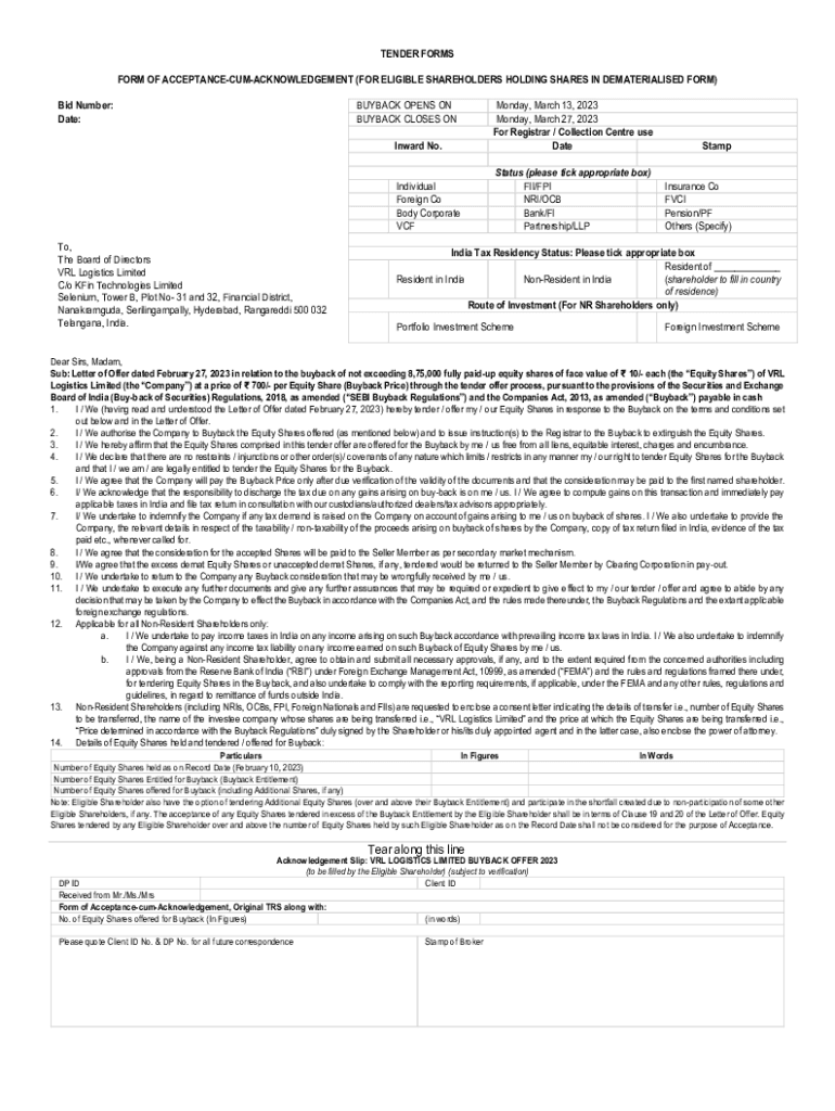 Fillable Online Dematerialised form shares Fax Email Print - pdfFiller