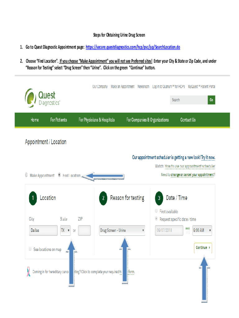 Fillable Online How do I create a Quest lab order? Fax Email Print ...