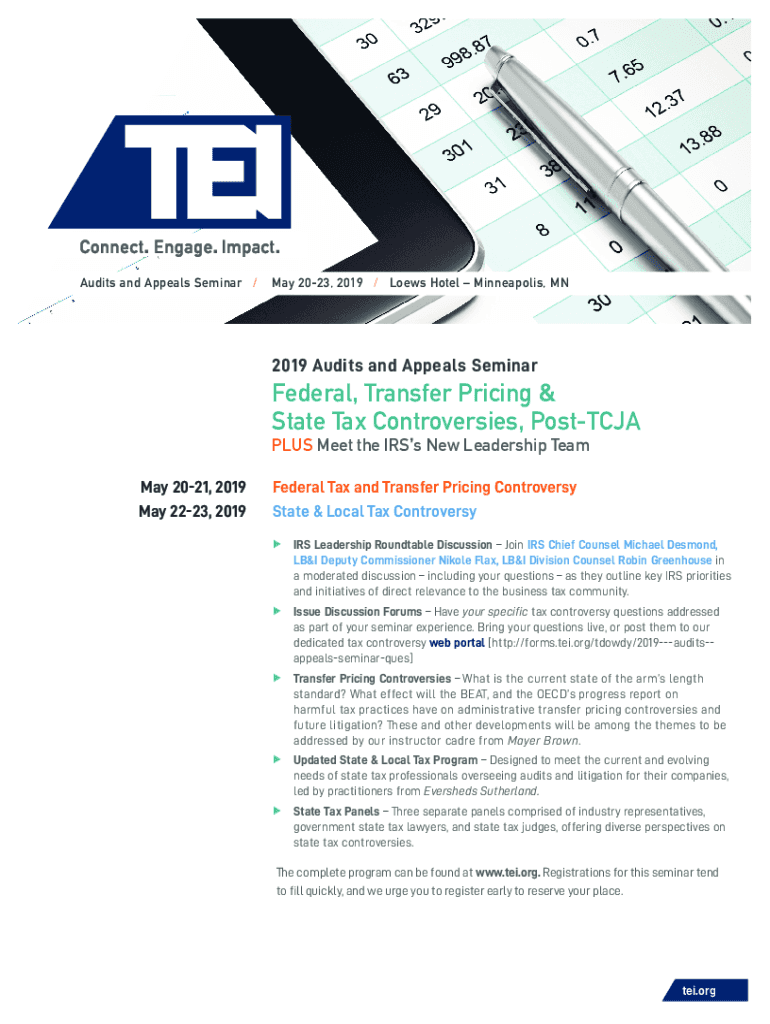 Fillable Online Surviving Transfer Pricing Audits With Preparation ...