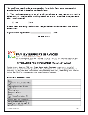 Respite Care for Caregivers of Kids with Autism Doc Template | pdfFiller