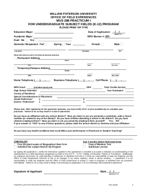 COE Department Doc Template | pdfFiller