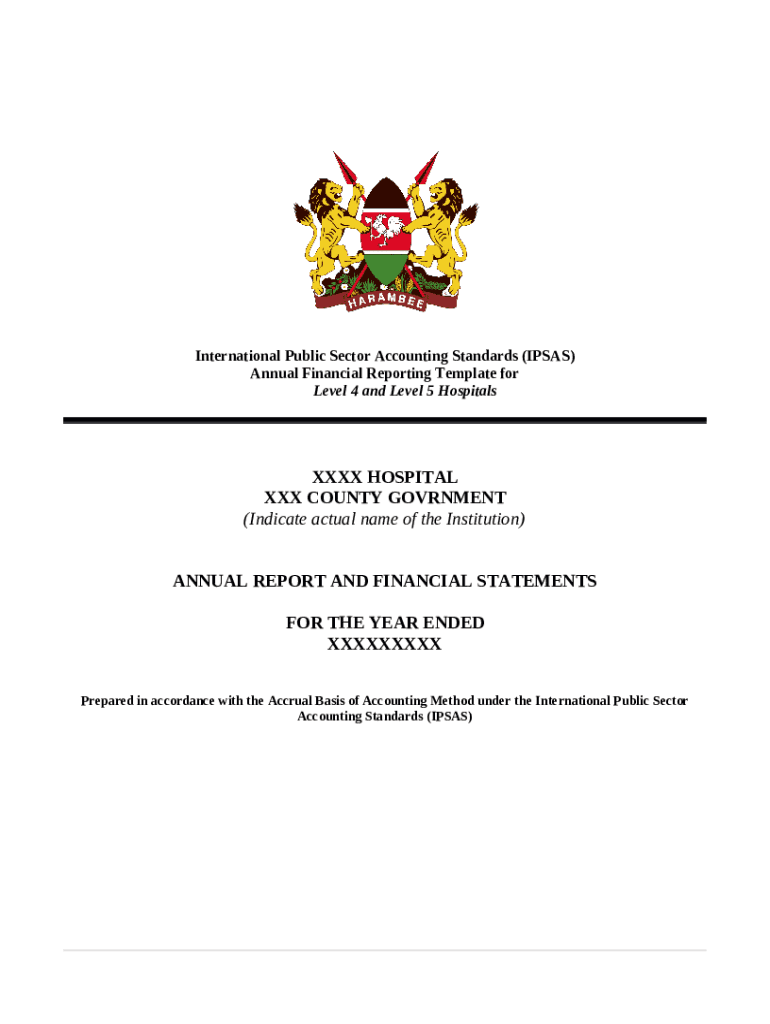 International Public Sector Accounting Standards (IPSAS) Doc Template ...