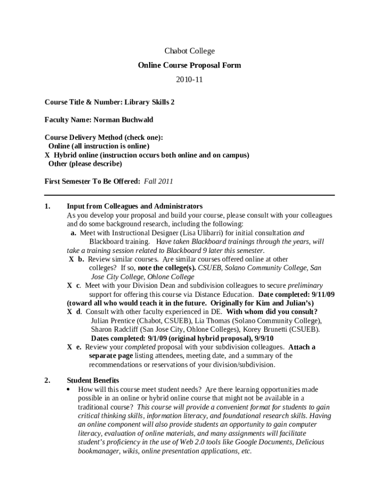 Distance Education/ Online Learning Annual Report - Chabot-Las ... Doc ...