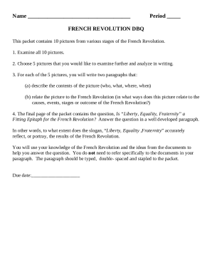 The French Revolution: Crash Course World History #29 Doc Template ...