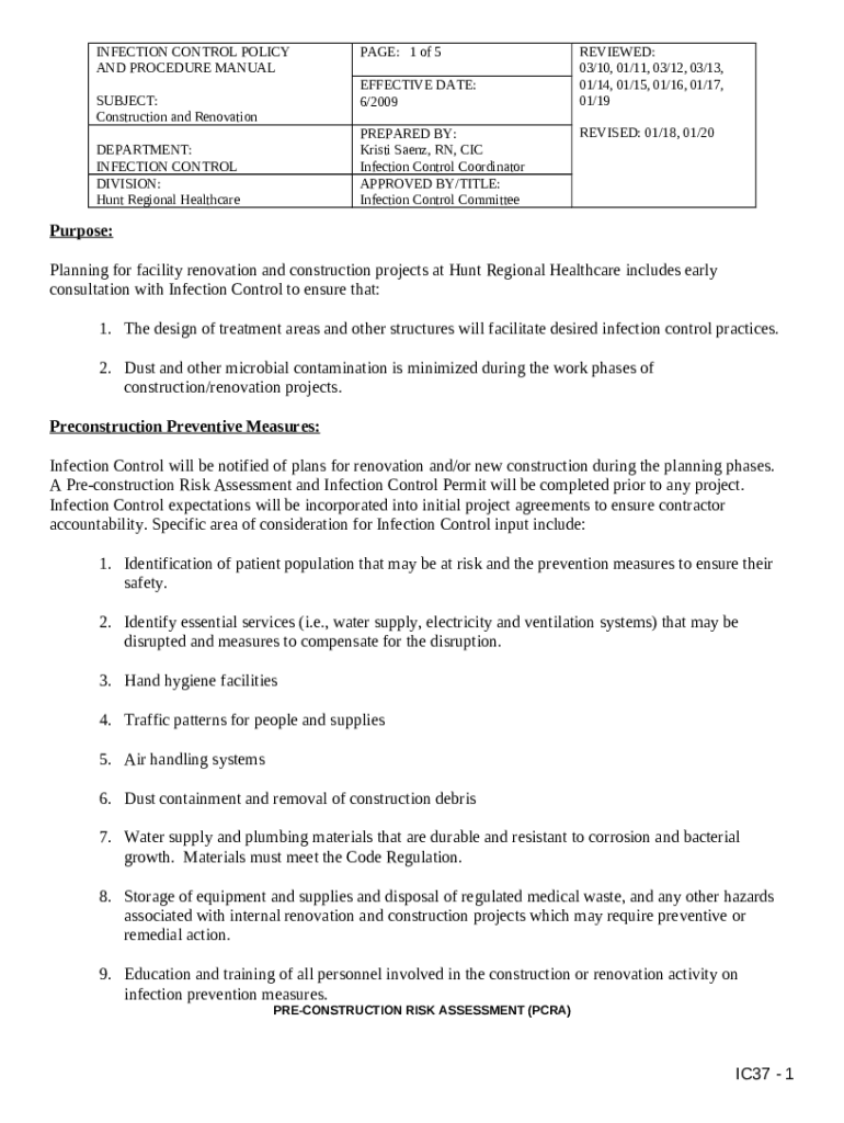 Hospital Epidemiological Surveillance During a Major Construction ...